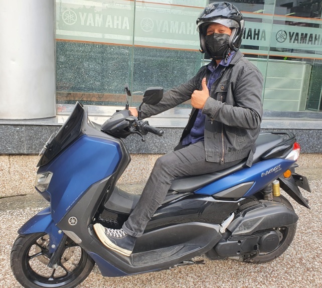 Pentingnya Ergonomi yang Nyaman Saat Nyetir Motor...Yamaha NMAXX ...